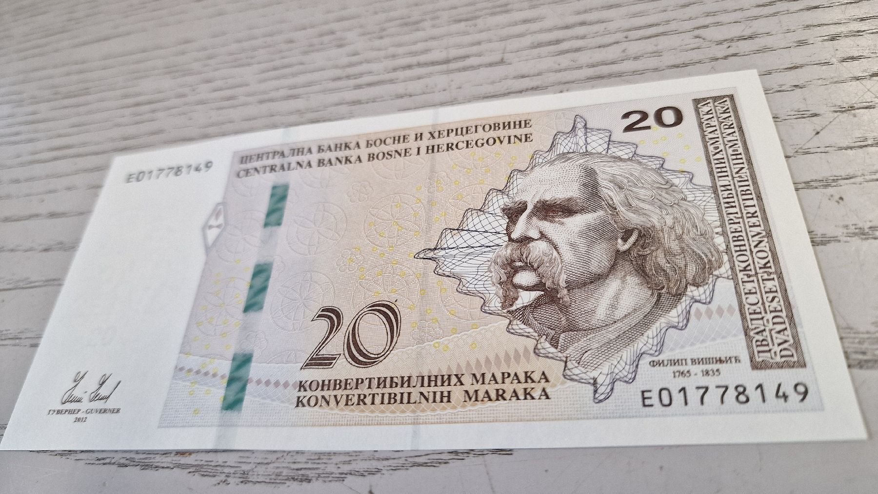 Seltene Banknote 20 KM Bosnien Herzegowina Sammlerstueck (Neu und ...