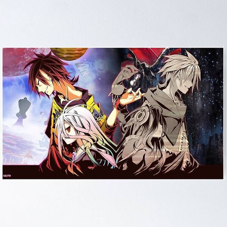 NGNL No Game No Life Anime Plakat (Neu (gemäss Beschreibung)) in ...