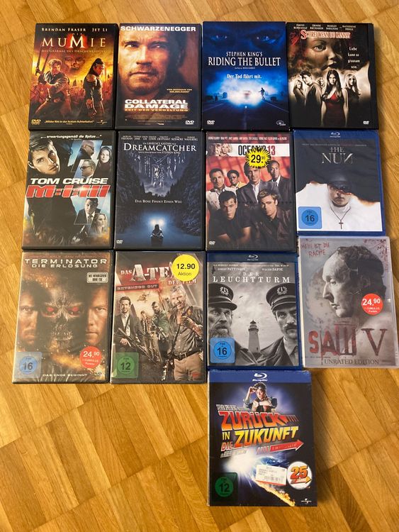 Sammlung mit 13 verschieden DVD Filmen im Set. Ab CHF 1.00! | Kaufen ...
