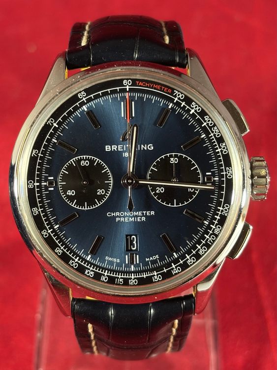 Breitling Premier B01 Chronograph 42 – Cadran Bleu – Chronom (Gebraucht ...