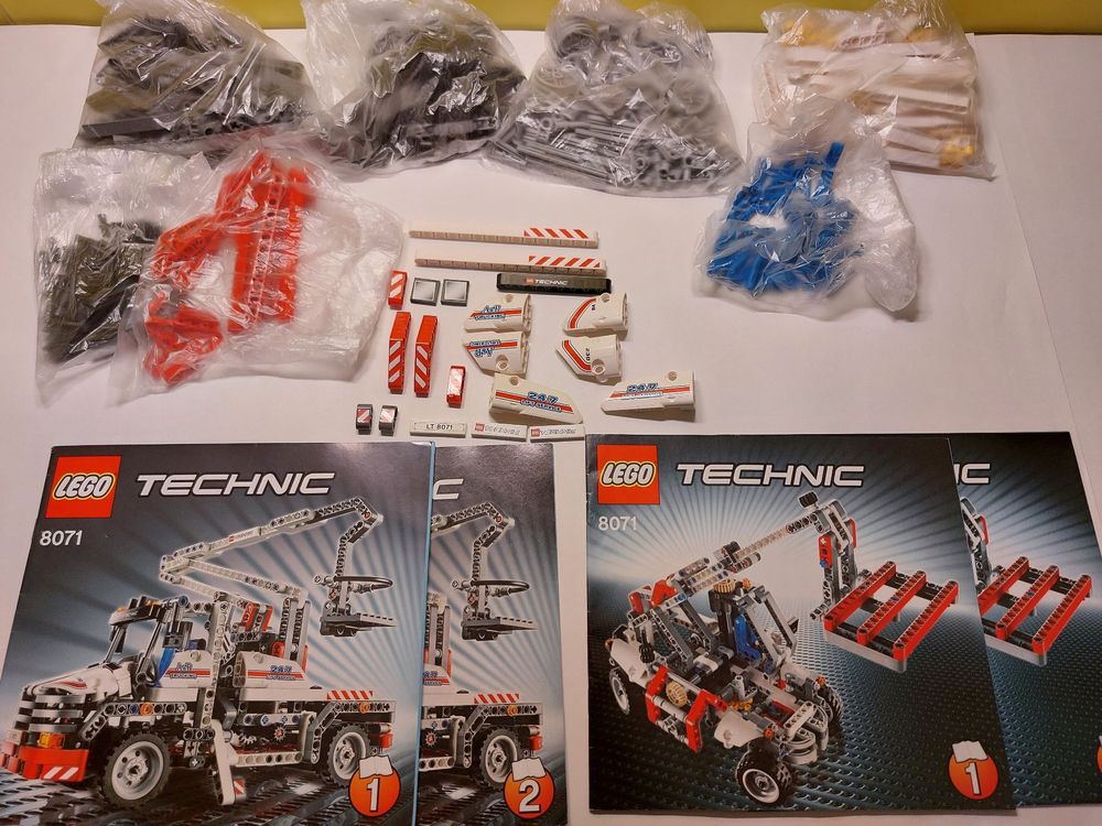 Lego Technic 8071 - Service Truck - Komplett - inkl. BA (Gebraucht) in ...
