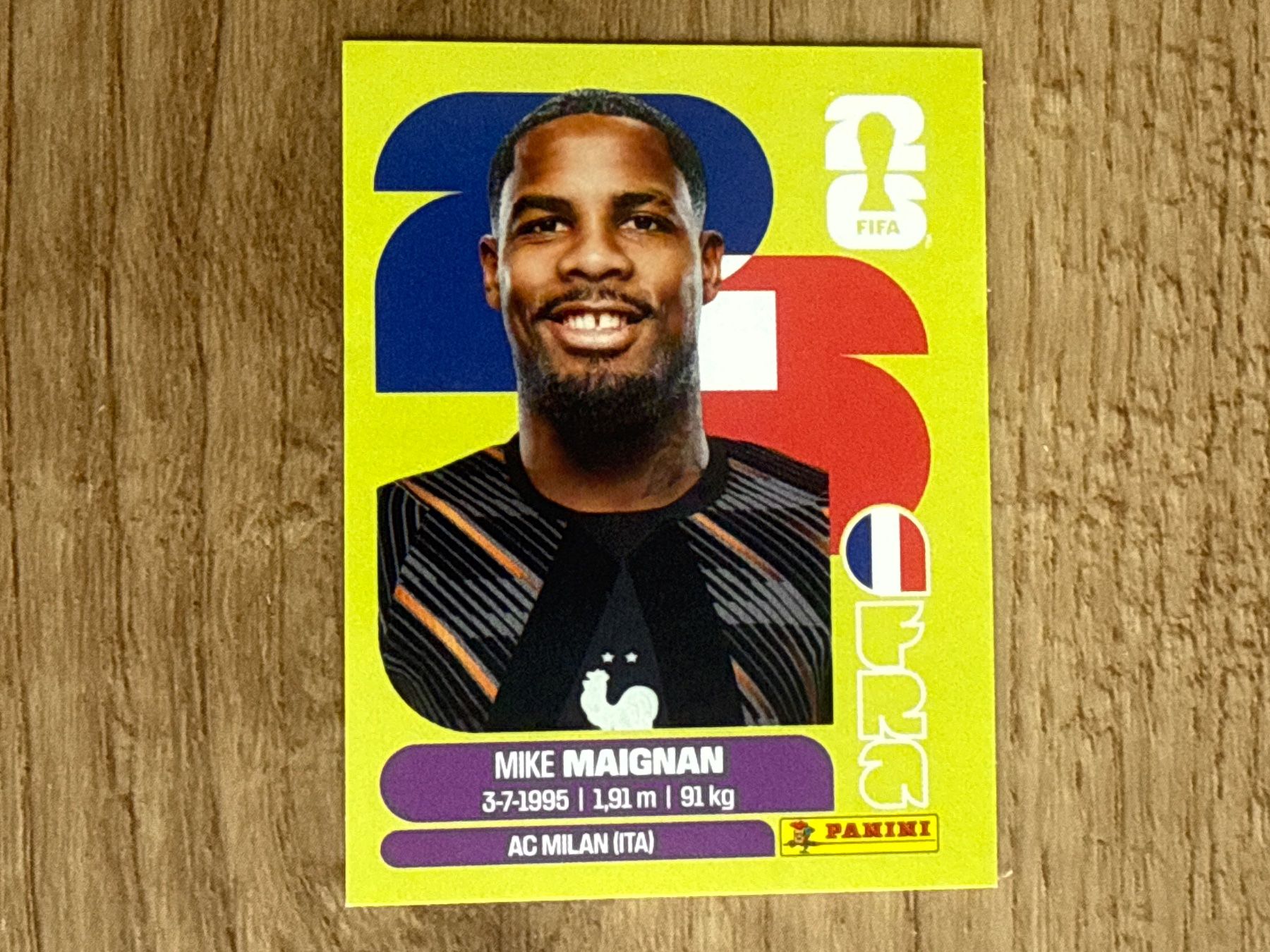 Panini FIFA WM 2026 Sticker Mike Maignan FRA 2 (Gebraucht) in ...