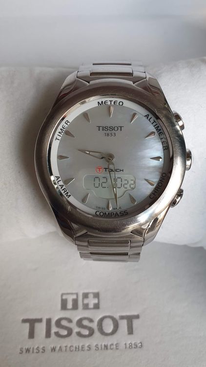 Tissot T-Touch Solar Damenuhr mit Altimeter, Etc. (Gebraucht) in ...