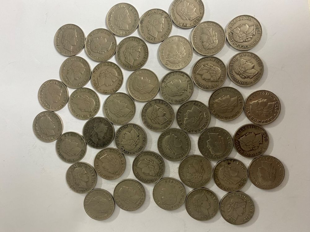 40 Stk 20 Rp Div Jahre (67) (Gebraucht) in Ballwil für CHF 7 – mit Lieferung auf Ricardo kaufen