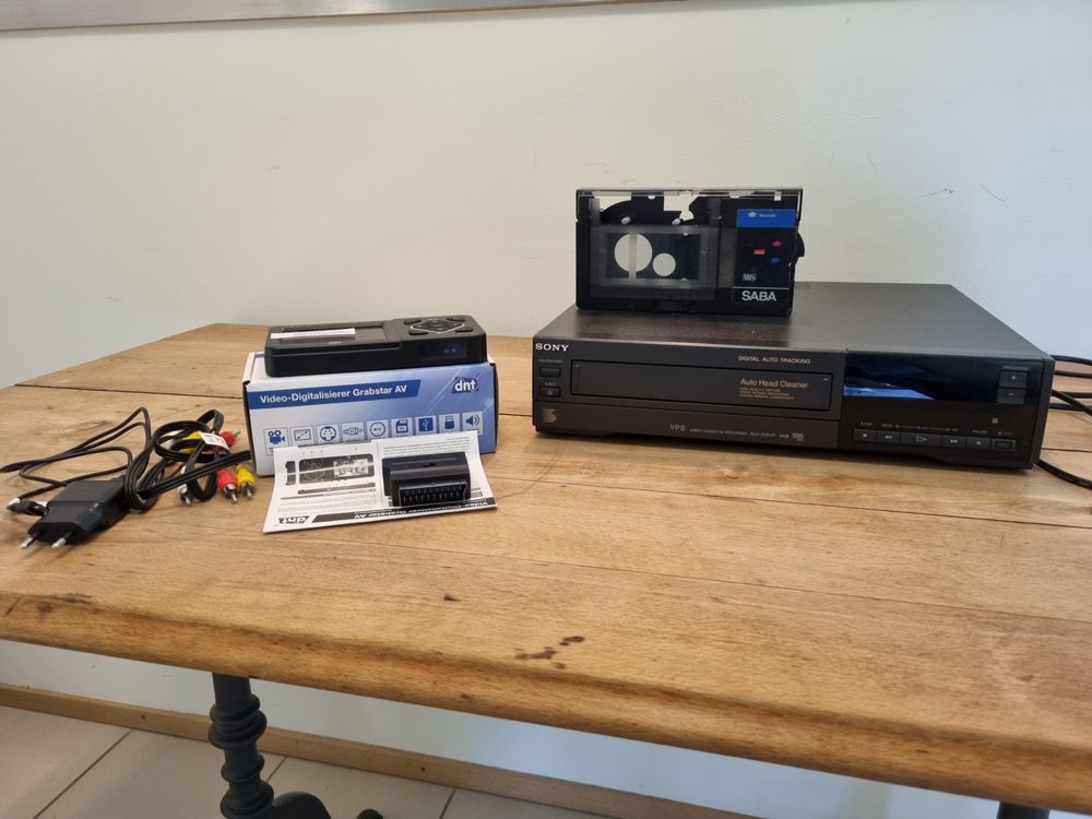 VHS Digitalisierungsset inkl. funktionierender Videorecorder | Kaufen auf Ricardo