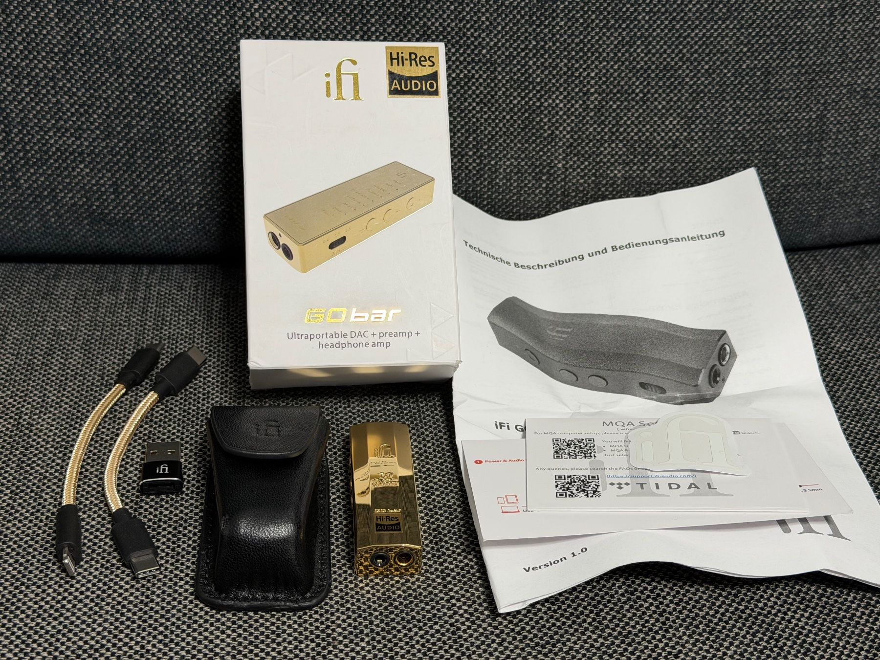 ifi Audio GO bar - 10th Anniversary Limited Edition Gold DAC (Gebraucht ...