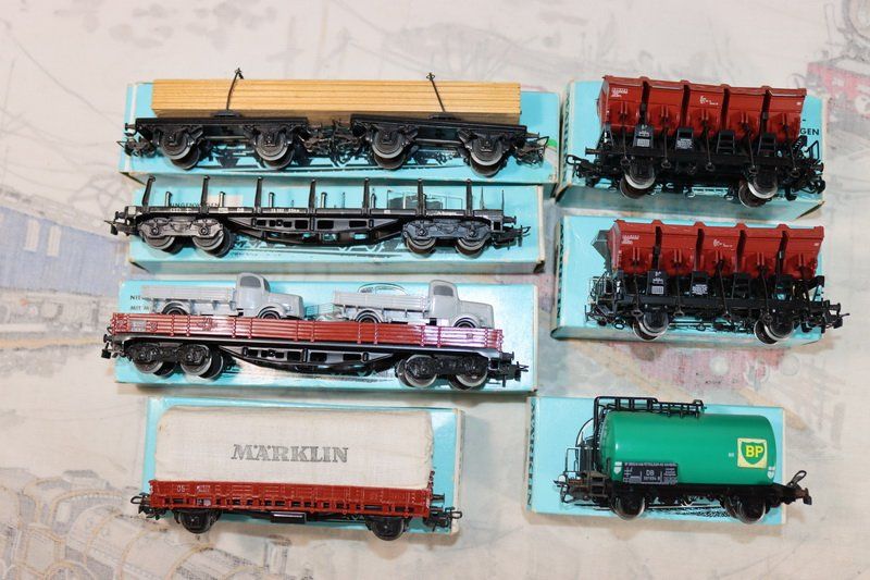 7 Märklin Güterwagen ( 395 ) | Kaufen auf Ricardo