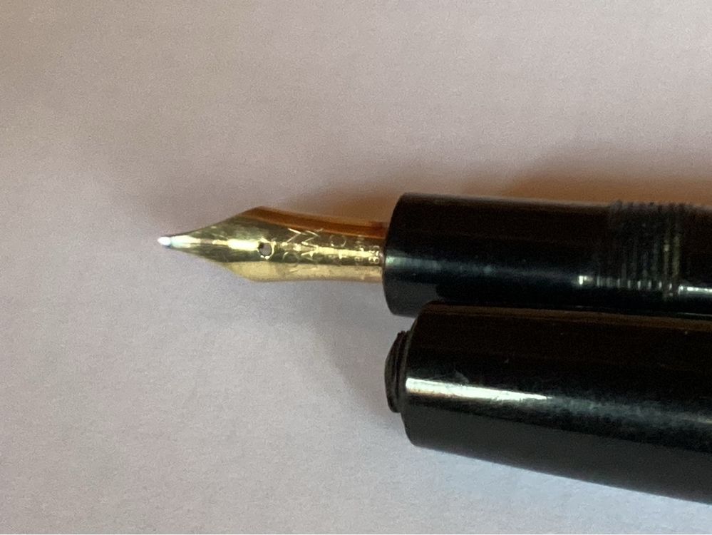 Rarität Mont Blanc Füller 3-42G, 14C/585 GoldFeder ab 29.- (Gebraucht ...