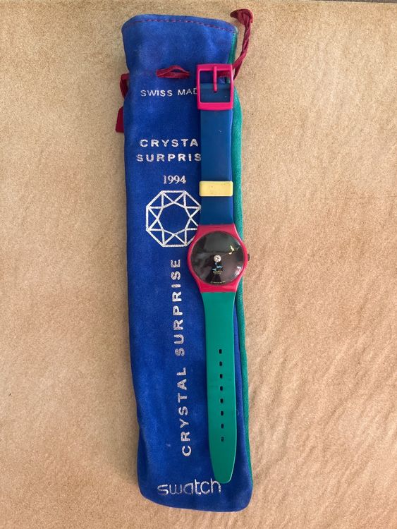 Montre Swatch Crystal Surprise vintage Swiss made non testée (D ...