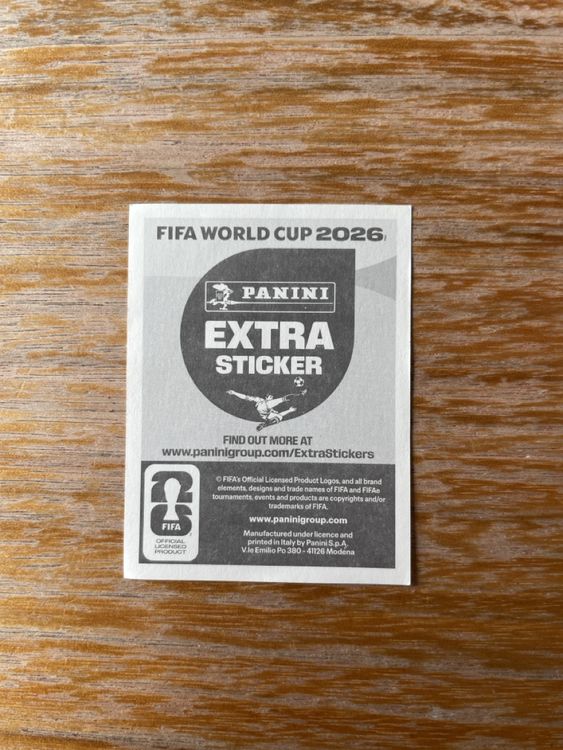 Lamine Yamal Gold Extra Sticker FIFA Panini 2026 (Neu (gemäss ...