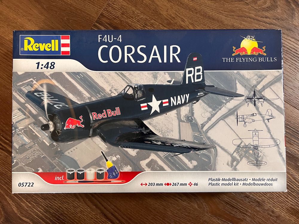 Modellflugzeug CORSAIR F4U-4 von REVELL | Kaufen auf Ricardo