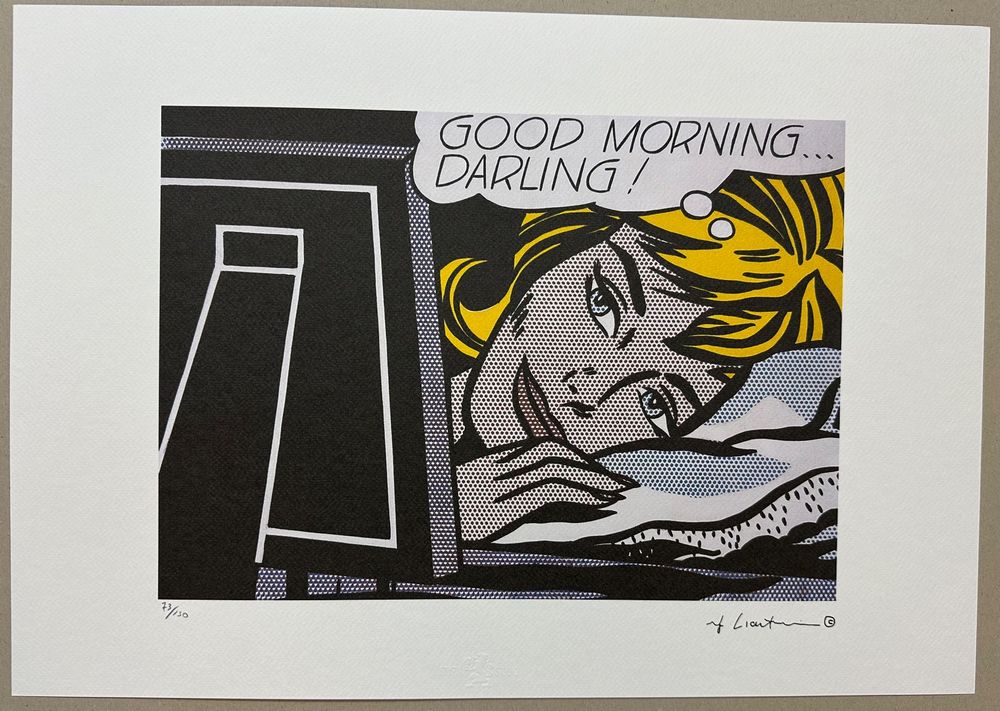 Roy Lichtenstein: Good Morning, POP Art 73/150 (Neu (gemäss ...