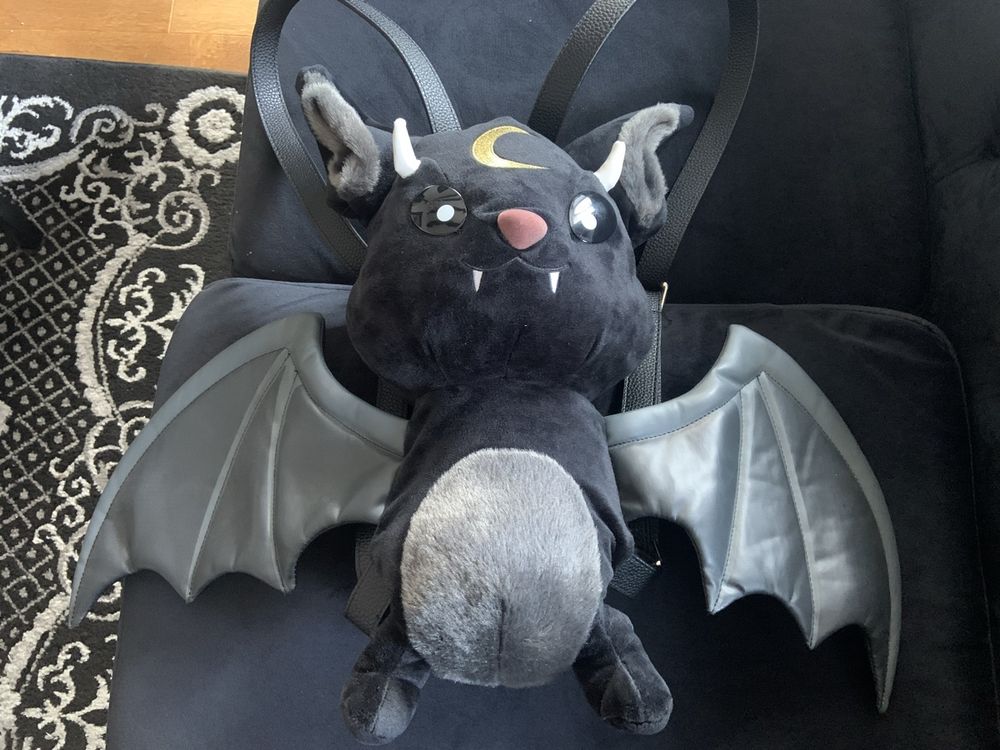 Gothic Gothik Punk Killstar Fledermaus Rucksack schwarz (Gebraucht) in ...