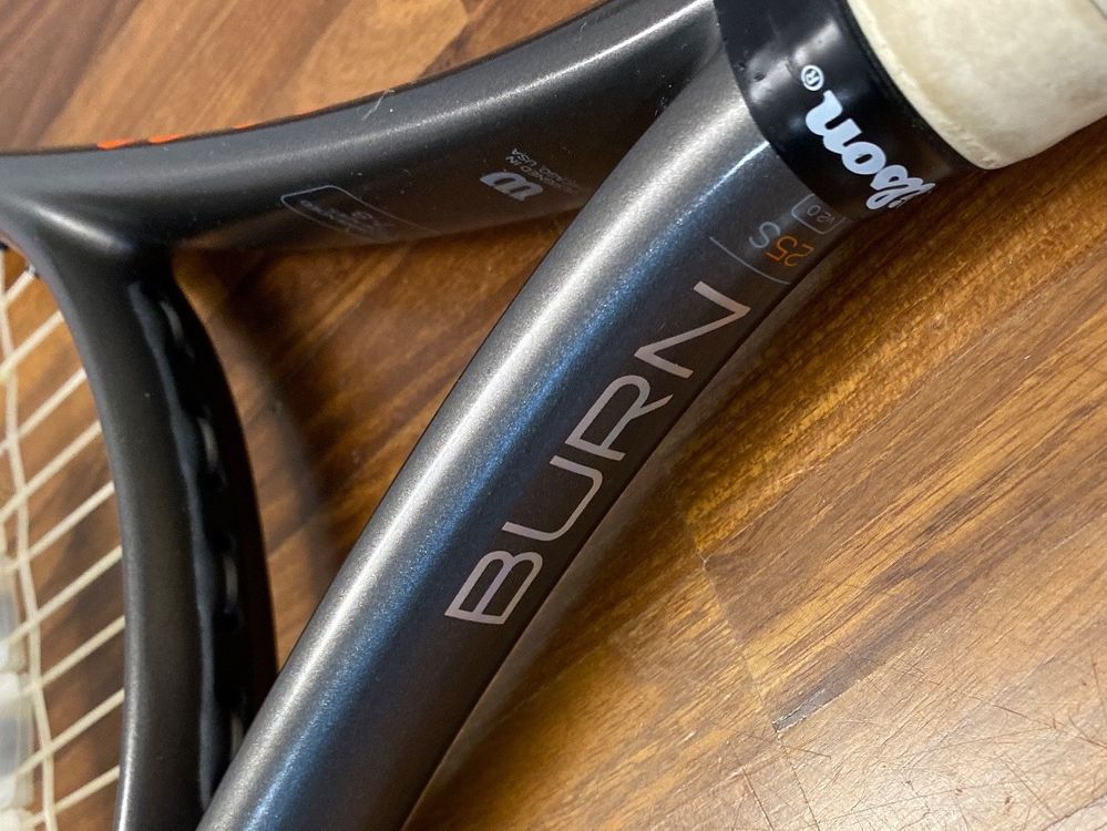 Junior tennis racket/raquet | Wilson Burn size 25s (Gebraucht) in ...