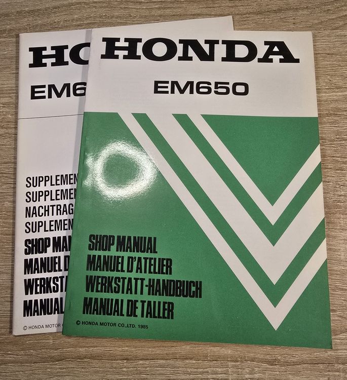 HONDA EM650 Generator Stromerzeuger Notstromaggregat EM 650 (Gebraucht ...