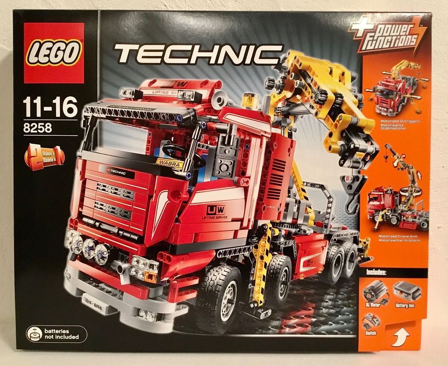 Lego Technic 8258 Crane Truck | Kaufen auf Ricardo