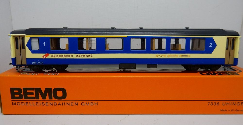 HOm - Bemo MOB "Panoramic Express" - Voiture EW - 2 Cl. | Kaufen auf Ricardo