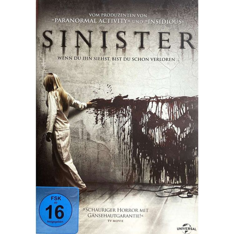Sinister - DVD (Gebraucht) in Jonschwil für CHF 6.9 – mit Lieferung auf ...
