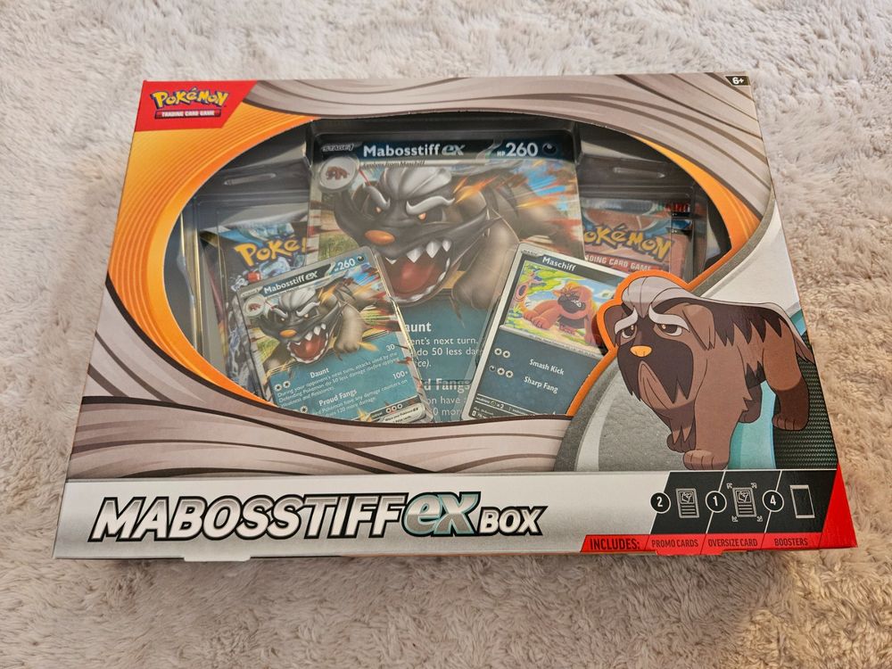 Pokémon TCG - Mabosstiff ex Box EN (Neu und originalverpackt) in Zürich ...
