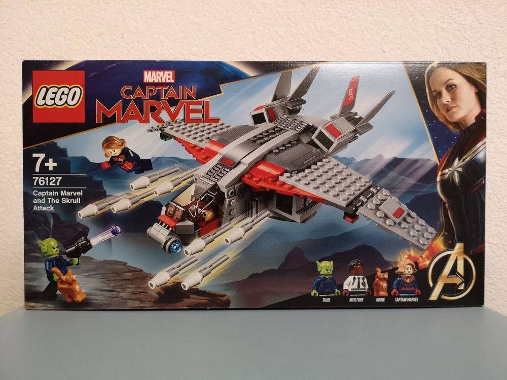 Lego Captain Marvel 76127 Skrull Attack (Neu und originalverpackt) in ...