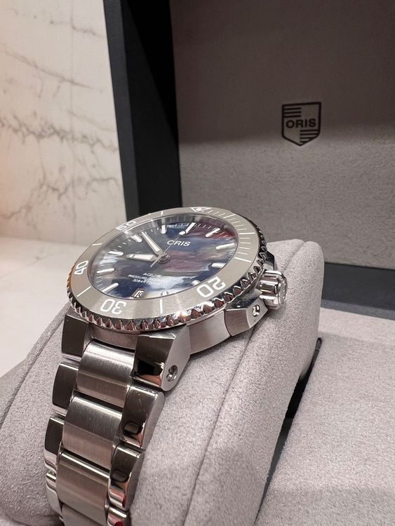 Oris Aquis Upcycle 41.5mm inkl. Oris NY Cap | Kaufen auf Ricardo