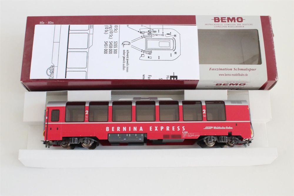 Bemo RhB 3294 101 B 2501 Panoramawagen | Kaufen auf Ricardo