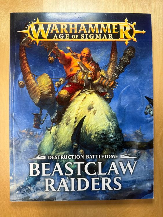 Warhammer Age of Sigmar Beastclaw Raiders Battletome 1Editio (Neu ...