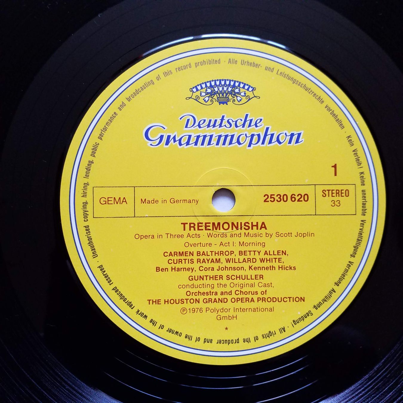 SCOTT JOPLIN, Treemonisha - (2LPS) 1st 1976 press - NEW - (Neu (gemäss ...