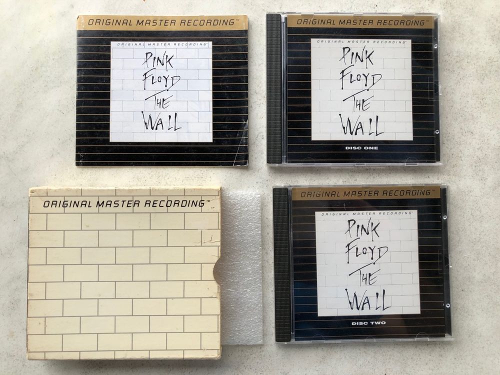 Pink Floyd The Wall- Original Gold Master Recording MFSL CD (Gebraucht ...