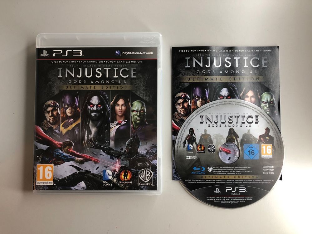 Injustice God among us - PS3 (Gebraucht) in für CHF 7 – mit Lieferung ...