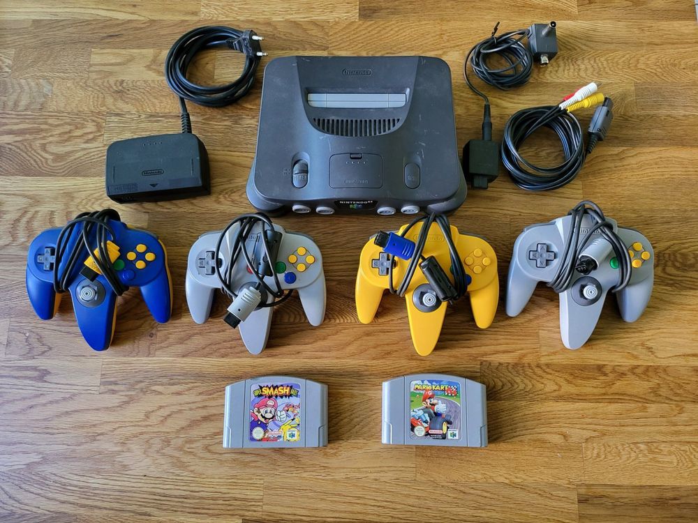 Nintendo 64 4 Player Set (Gebraucht) in Sursee für CHF 314 – mit ...