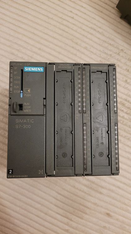 Siemens Simatic S7-300 CPU 6ES7 314-6CG03-0AB0 (Gebraucht) in Lauerz ...