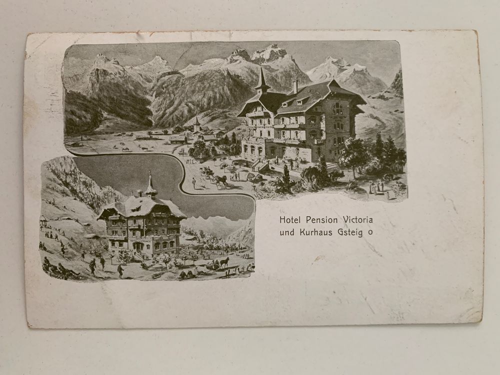 Ansichtskarte Schweiz Gsteig Be Kaufen Auf Ricardo