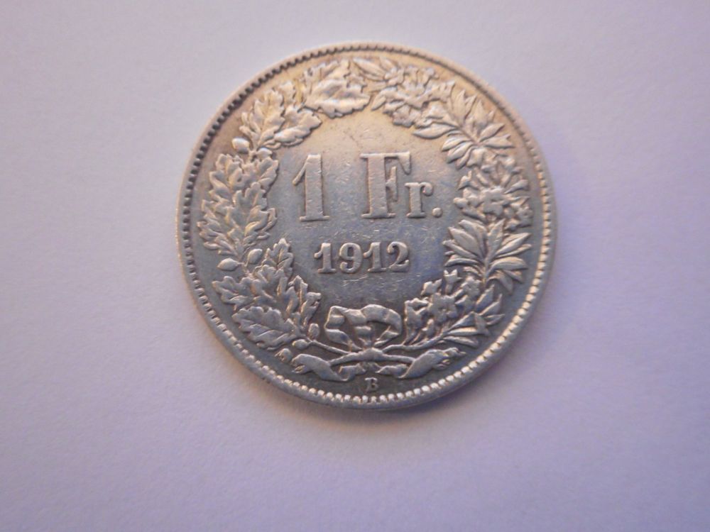 1 Fr. 1912 ss+ silber | Kaufen auf Ricardo