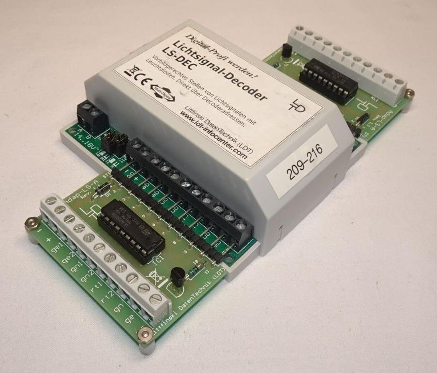 Littfinski Lichtsignal-Decoder LS-DEC 8x2 inkl. 2 Stck LS-A | Kaufen ...