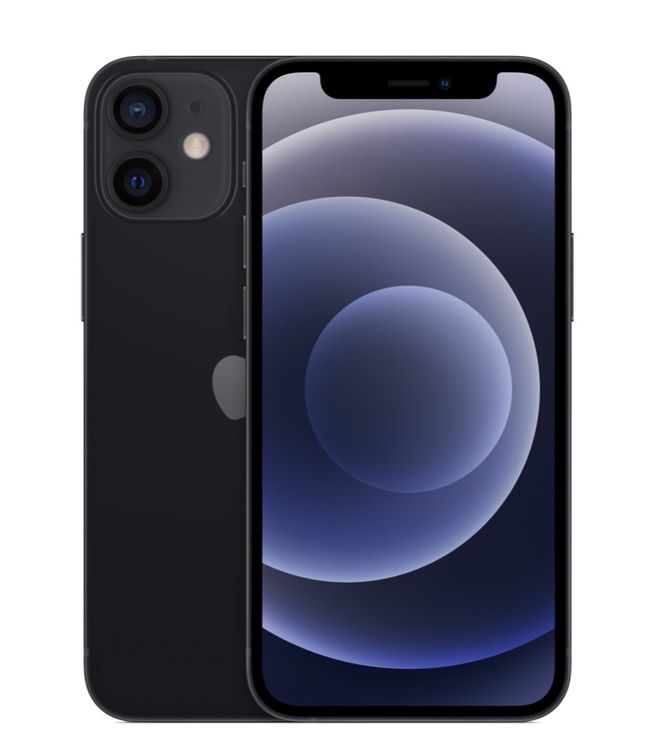 Iphone 12 mini 256 GB, schwarz, neues Austauschgerät (Neu (gemäss ...