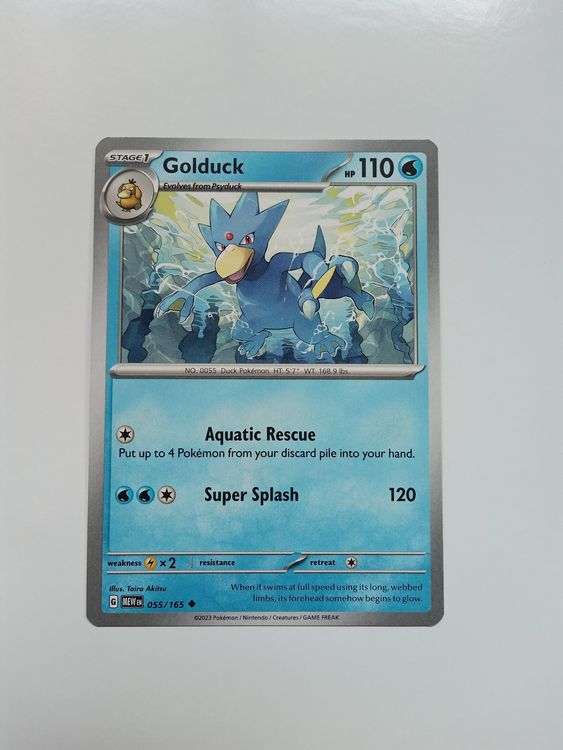 Golduck Entoron - Pokemon 151 Mew (Gebraucht) in Altstätten SG für CHF ...