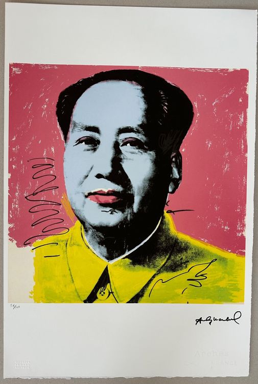 Andy Warhol: Mao, POP Art 56/100 (Neu (gemäss Beschreibung)) in Meilen für CHF 49 – mit ...