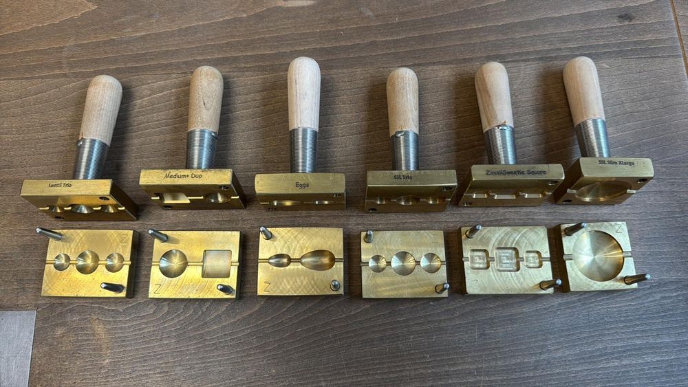 Glasperlenpressen (zooziis) (Glass Bead Presses) - 6 Stück (Neu (gemäss ...