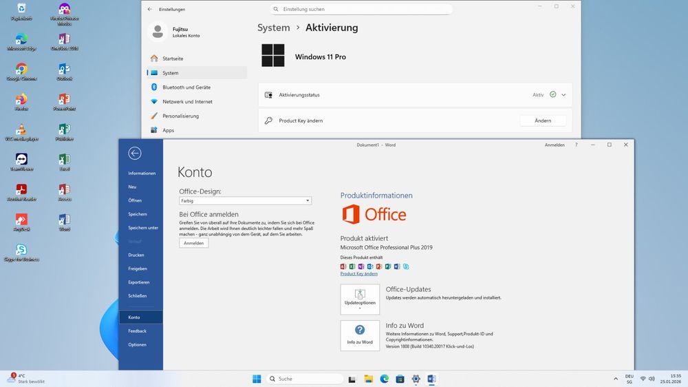 FUJITSU ESPRIMO Q957 i5-7500T-SSD. Win.11 & Office 2019 (Gebraucht) in ...