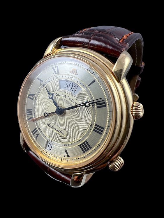 Maurice Lacroix Wecker 18k Masterpiece Automatic 38mm *U397 | Kaufen ...