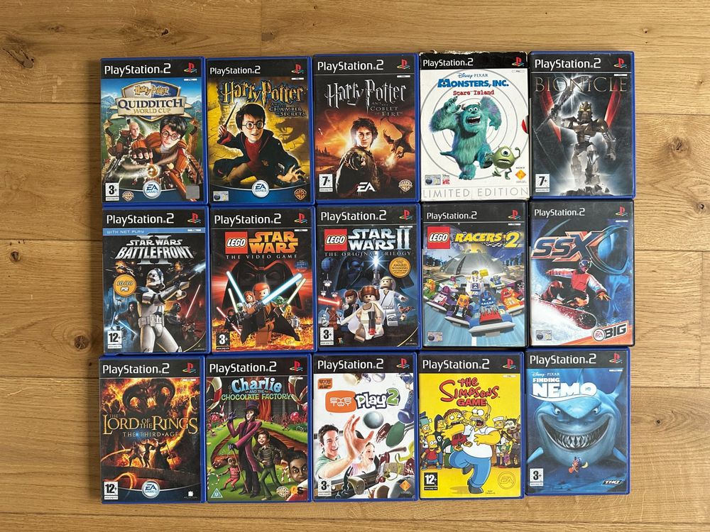 Set of 15 games for PS2 (PlayStation 2) (Gebraucht) in Horgen für CHF ...