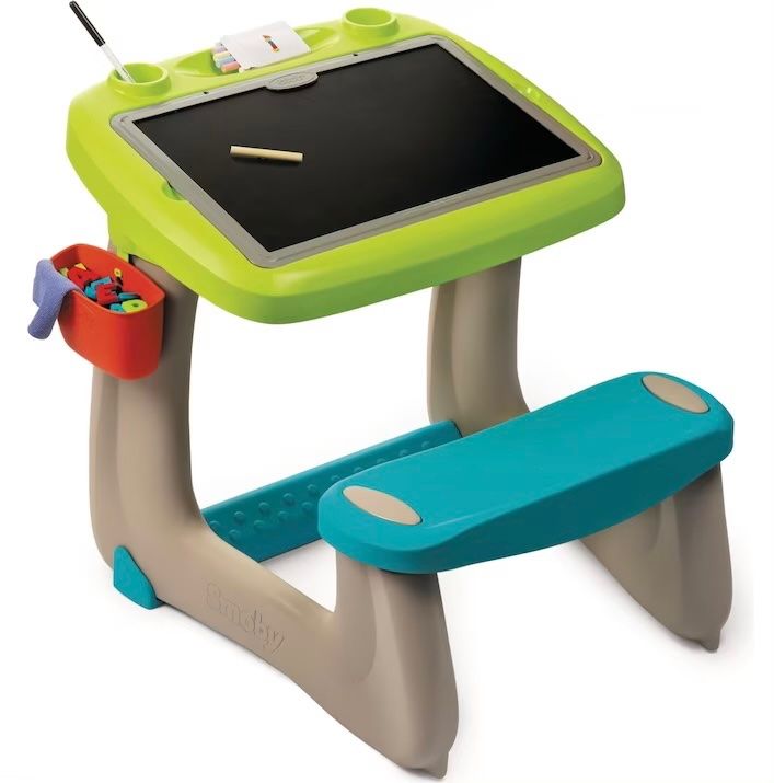 Smoby Little Pupil Desk kleiner Schreibtisch mit Tafel (Neu und ...