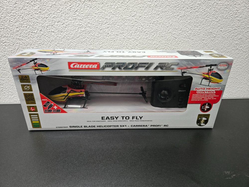 Neu - Carrera - Profi RC Single Blade Helicopter SX1 (Neu und ...