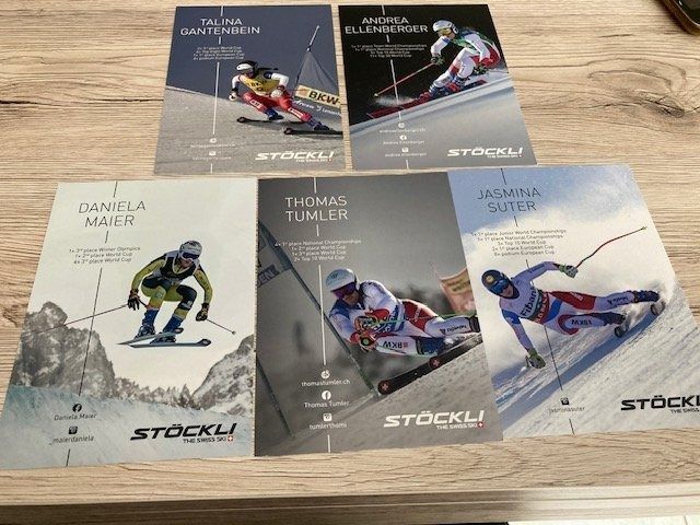 Ski Autogrammkarten ohne Signatur Stöckli | Kaufen auf Ricardo