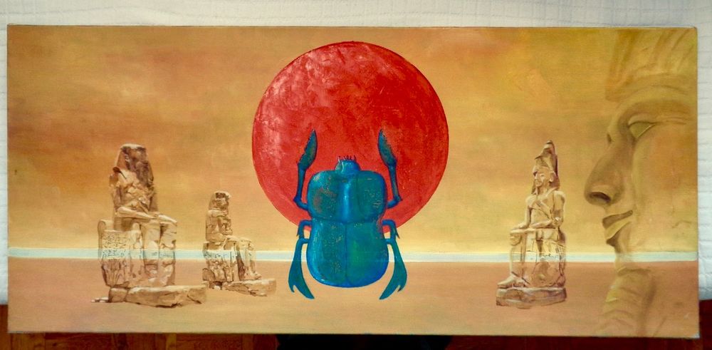 John Divall, geb. 1937 (GB), «Auferstehung», Oel a. Leinwand | Kaufen ...