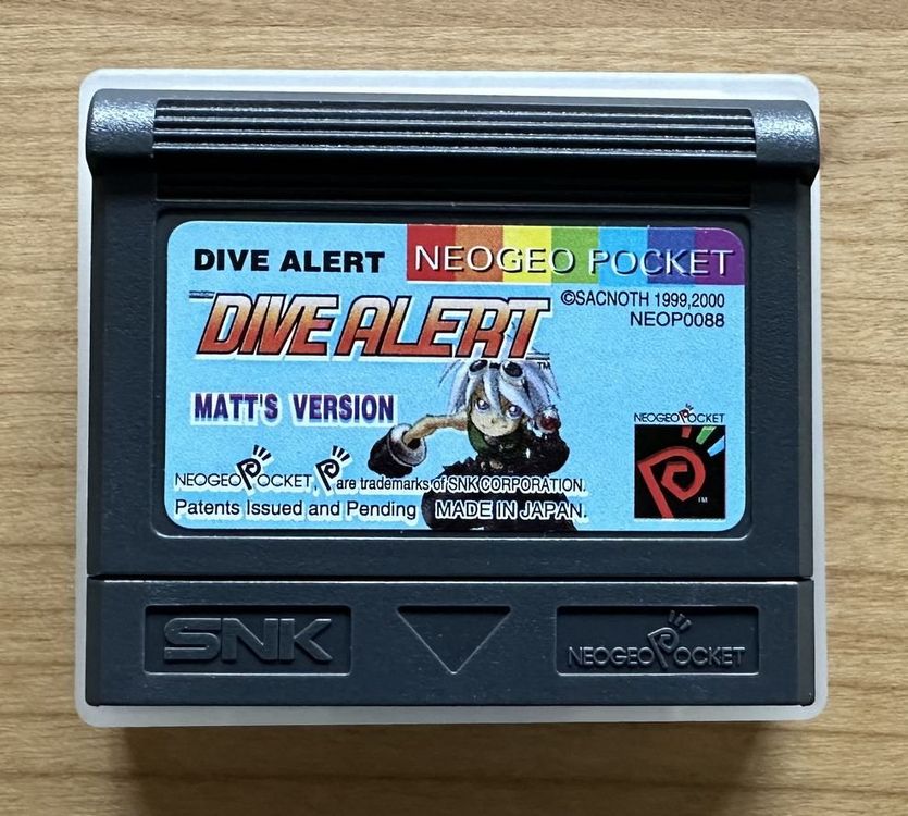 Dive Alert Matt's Version / Neo Geo Pocket | Kaufen auf Ricardo