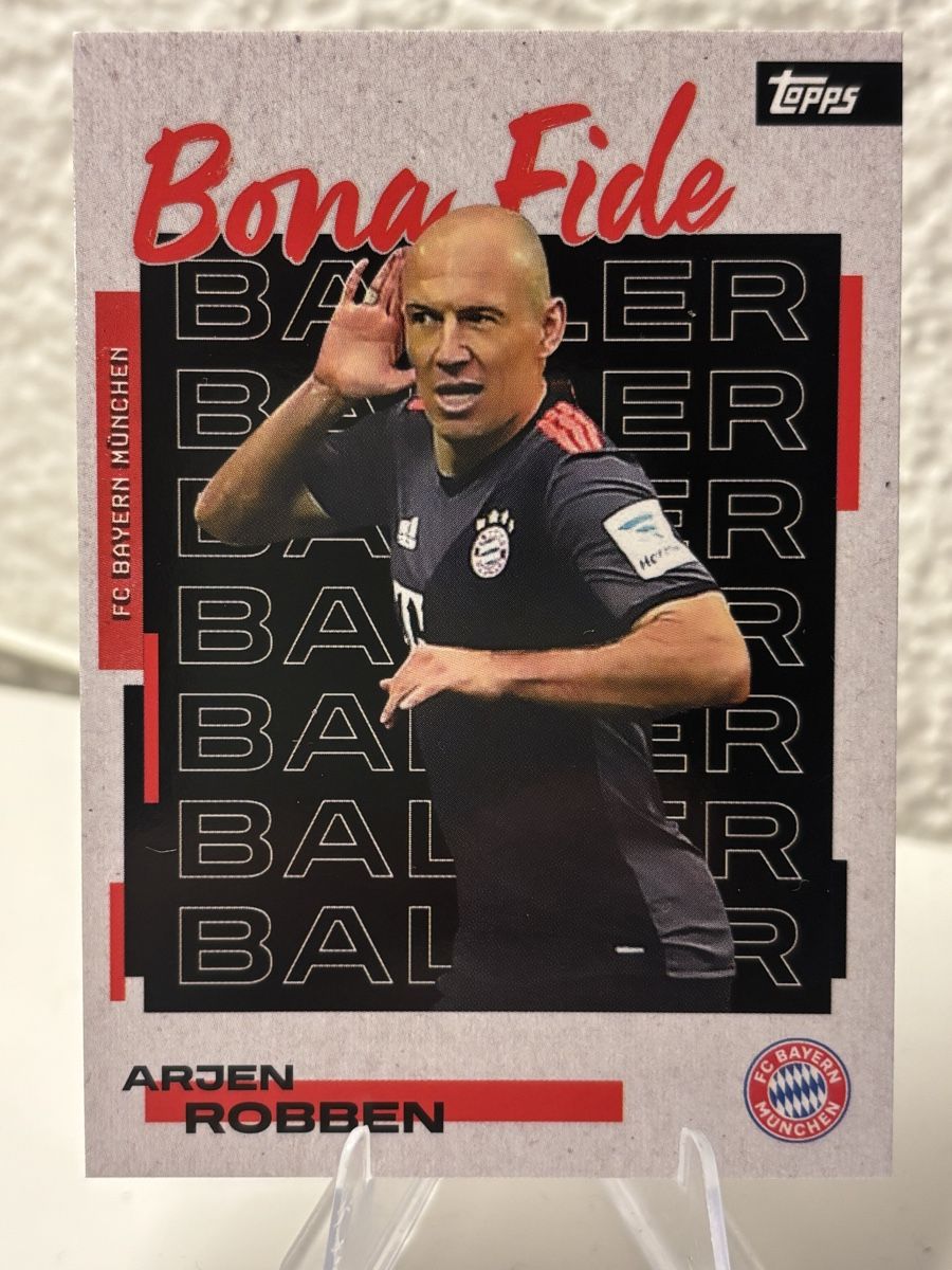 Topps FC Bayern München Team Set 2025 No. BB-1 Arjen Robben (Neu ...