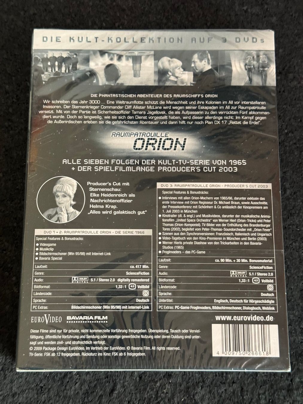 Raumpatrouille ORION DVD Doppelpack Folgen 1-7 (D) (Neu (gemäss ...