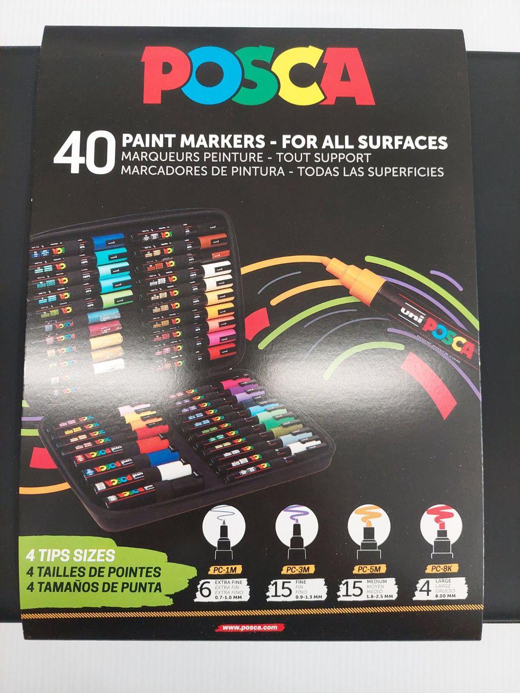 Posca Paint Marker pen acrylic, 40x set, new (Neu und originalverpackt ...